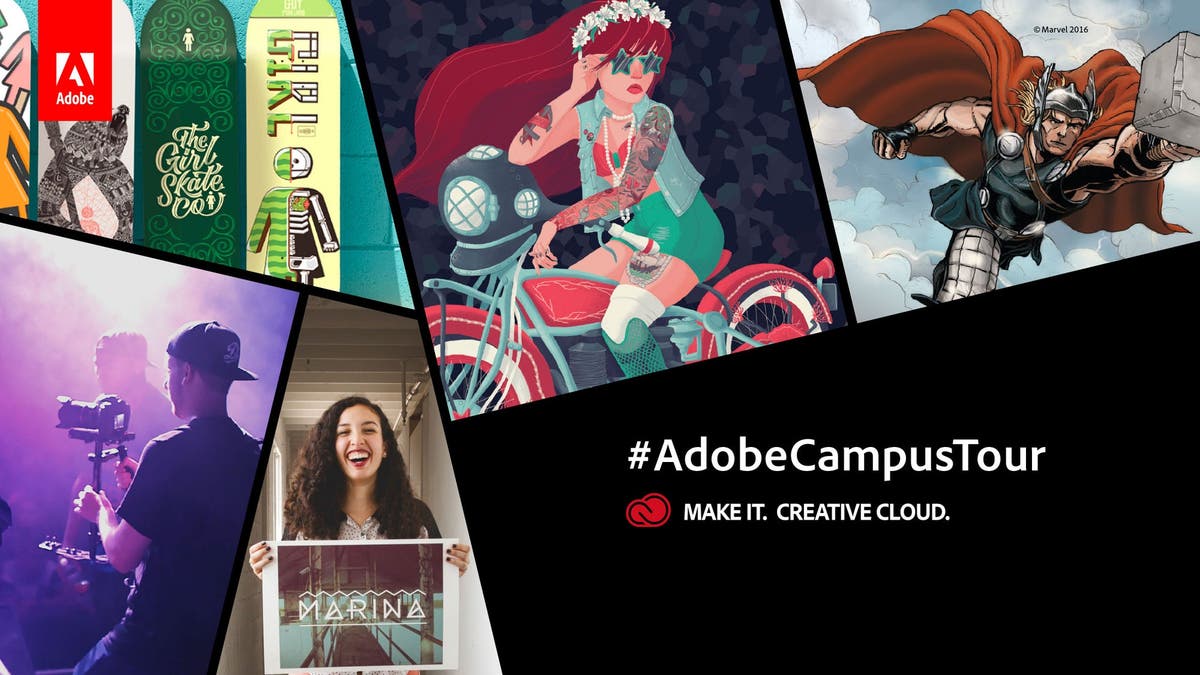 #AdobeCampusTour – Die Creative Cloud an deiner Hochschule