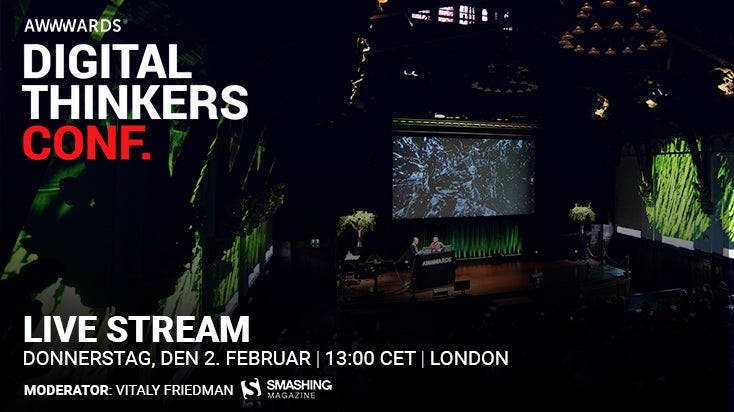 Adobe bei den Awwwards 2017: Wir streamen live!