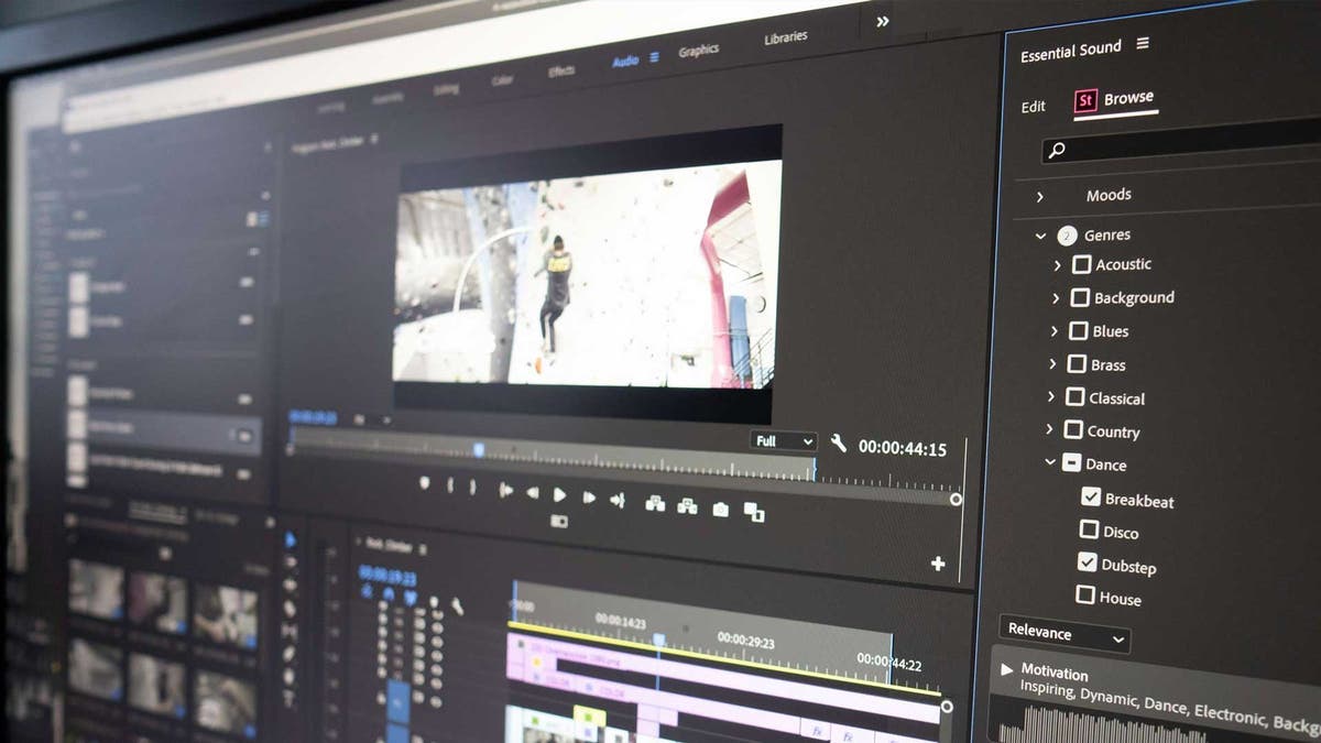 Effiziente Workflows mit Adobe Creative Cloud Video- und Audio-Apps