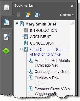 List PDF Bookmarks with a Free Script