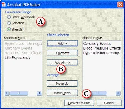 How to save multiple Excel sheets as one PDF | Adobe Blog