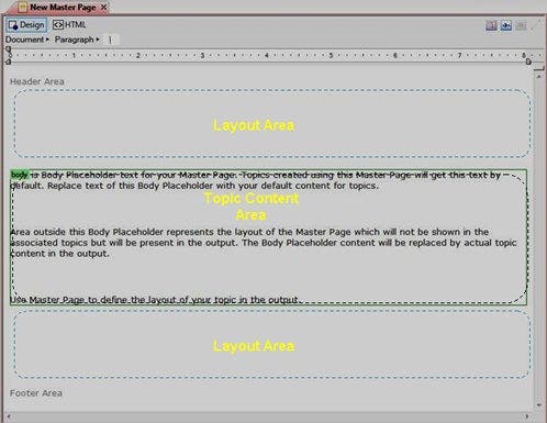 Using Master Pages in RoboHelp 8