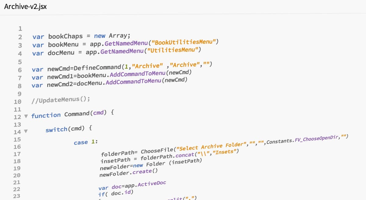 Create a Book Packager using ExtendScript