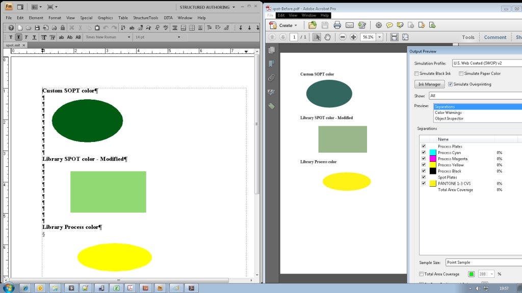 FrameMaker 10.0.2 patch released (several CMYK issues fixed)