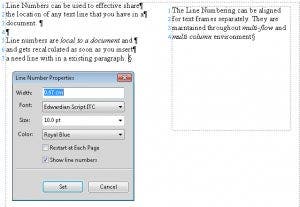 FrameMaker 11: Effective reviews with Line Numbers, Track Text Edits ...