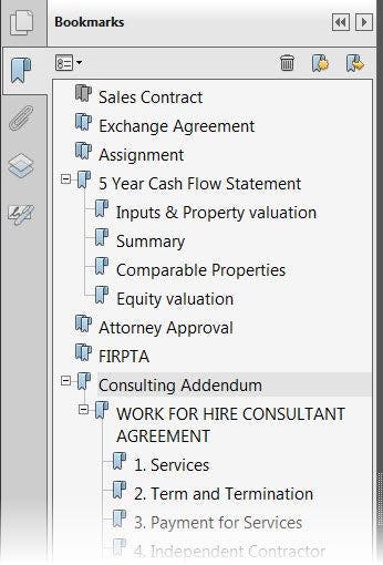 Add a TOC to a PDF Document with Evermap’s AutoBookmark