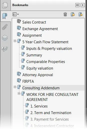Add a TOC to a PDF Document with Evermap’s AutoBookmark