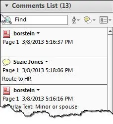 Changing Multiple Redaction Marks and Undocking the Comments Panel