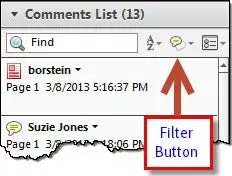 Changing Multiple Redaction Marks and Undocking the Comments Panel