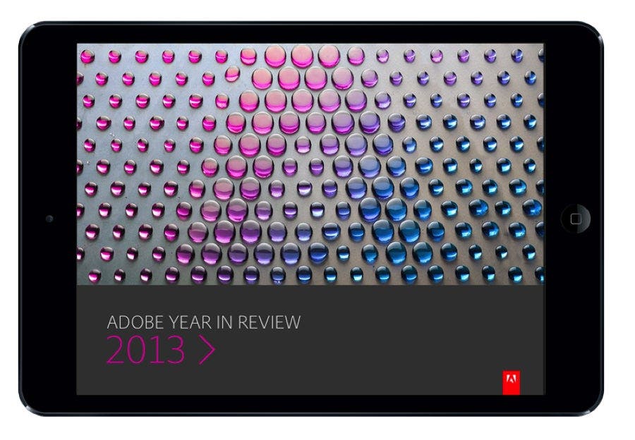 Adobe Launches Year in Review App