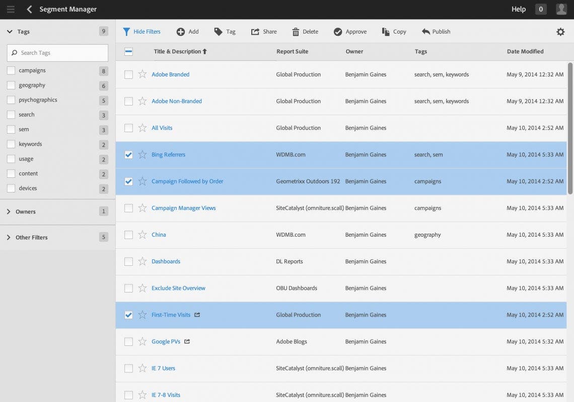 Improving Segmentation in Adobe Analytics