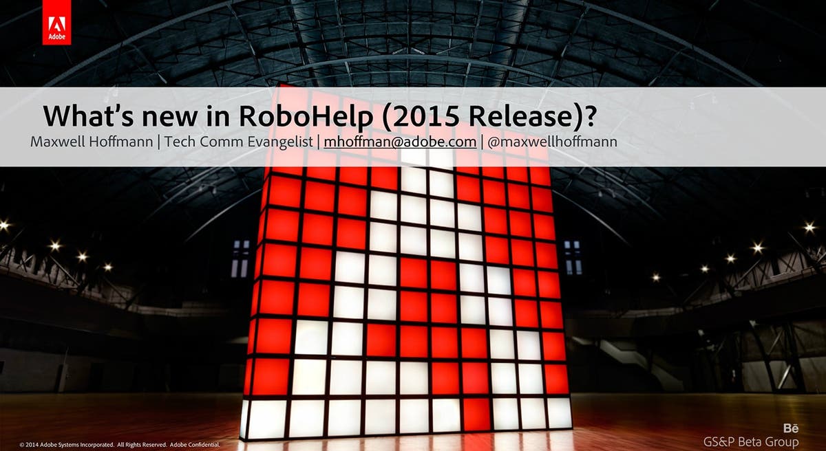 Feature Highlights of RoboHelp 2015 Launch Webinar