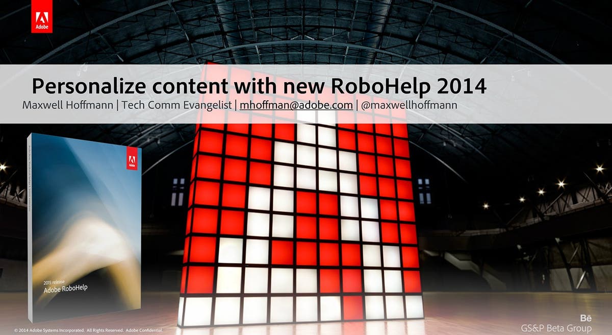 How to personalize end-user content with RoboHelp 2015