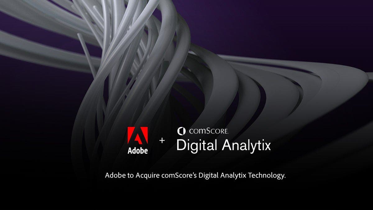 Adobe to Acquire comScore’s Digital Analytix Technology