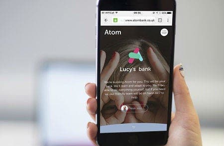 Atom Bank’s Wood Harnesses The Power To Change Banking