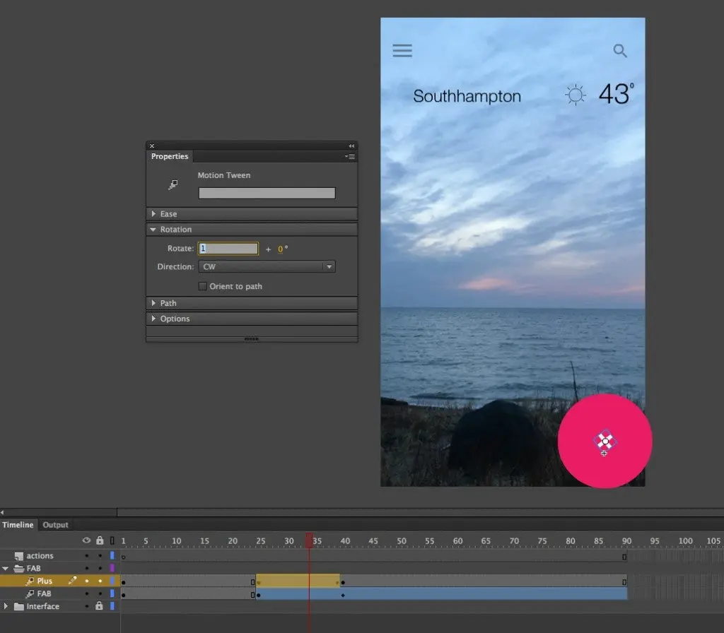 Create A Mobile Animation Prototype with Adobe Animate CC