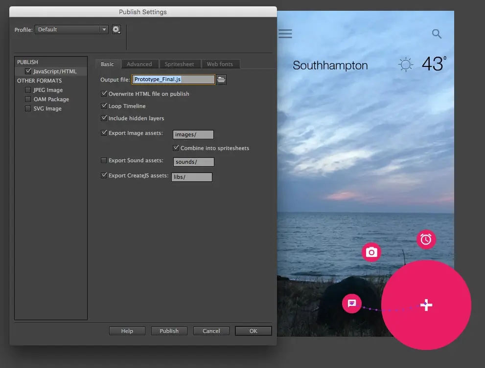 Create A Mobile Animation Prototype with Adobe Animate CC