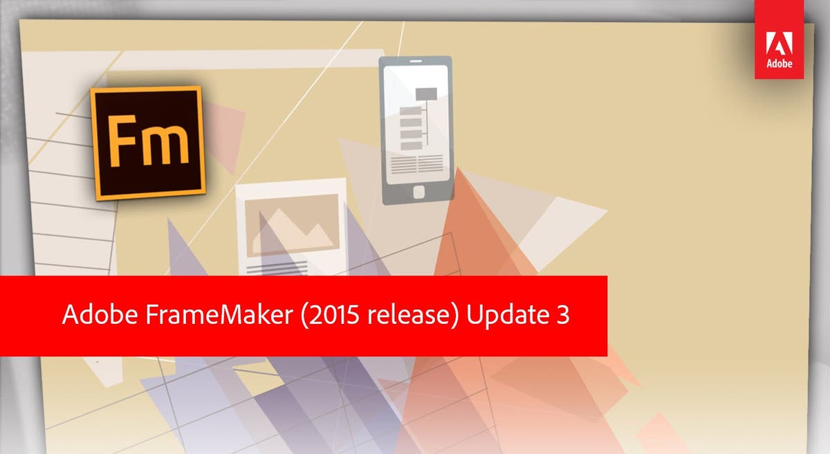 FrameMaker (2015 release) – Update 3.1 released