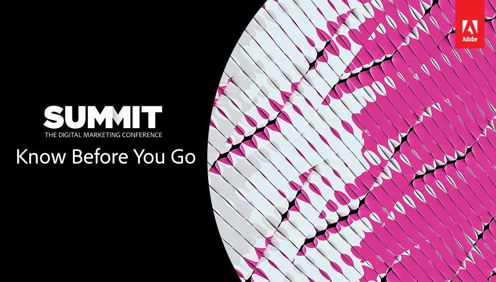 Adobe Summit EMEA 2016 – Know Before You Go