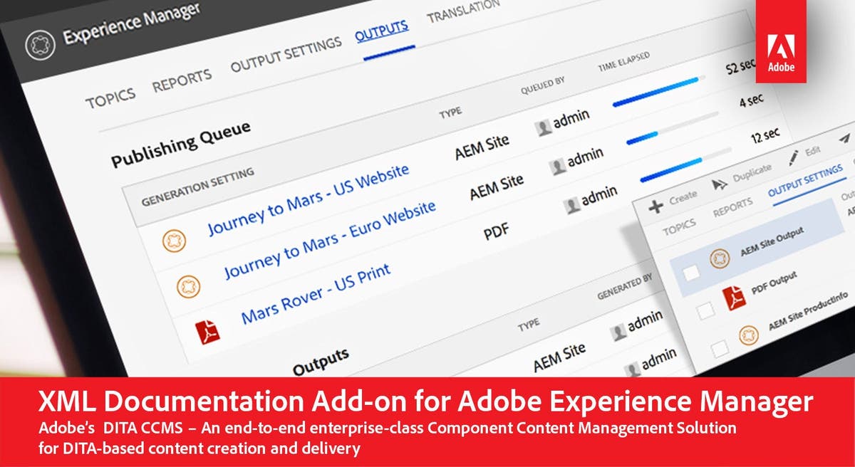 NEW: XML Documentation Add-on for Adobe Experience Manager – a full-fledged DITA CCMS