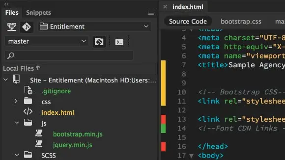 Git, Set, Go with Dreamweaver CC