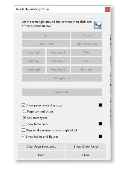 Accessible PDFs in Acrobat DC: Tagging Content as an Artifact