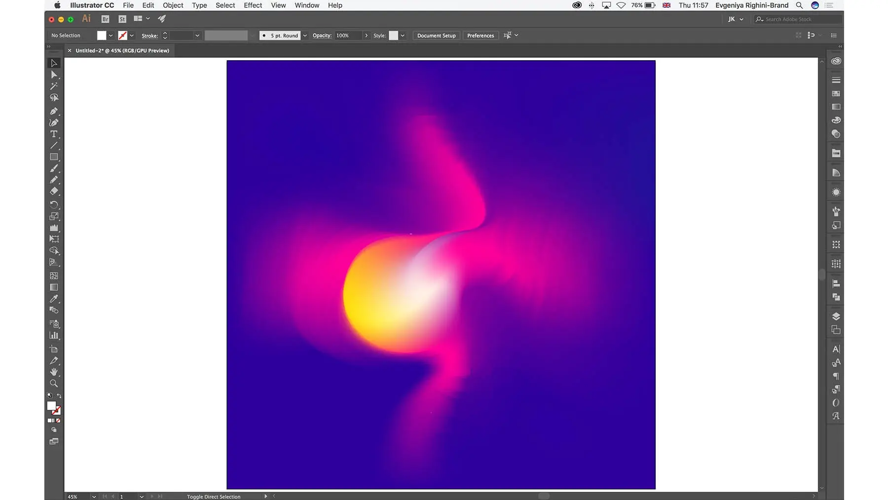Create Abstract Gradient Graphics With the Mesh Tool in Adobe Illustrator