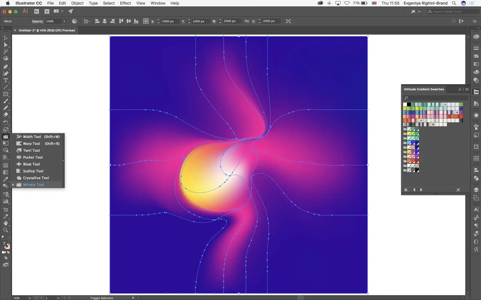 Create Abstract Gradient Graphics With the Mesh Tool in Adobe Illustrator