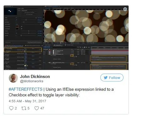 Creating Motion Graphics templates in Adobe After Effects