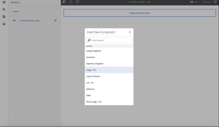 Opening the content pipeline for personalization in Adobe Target