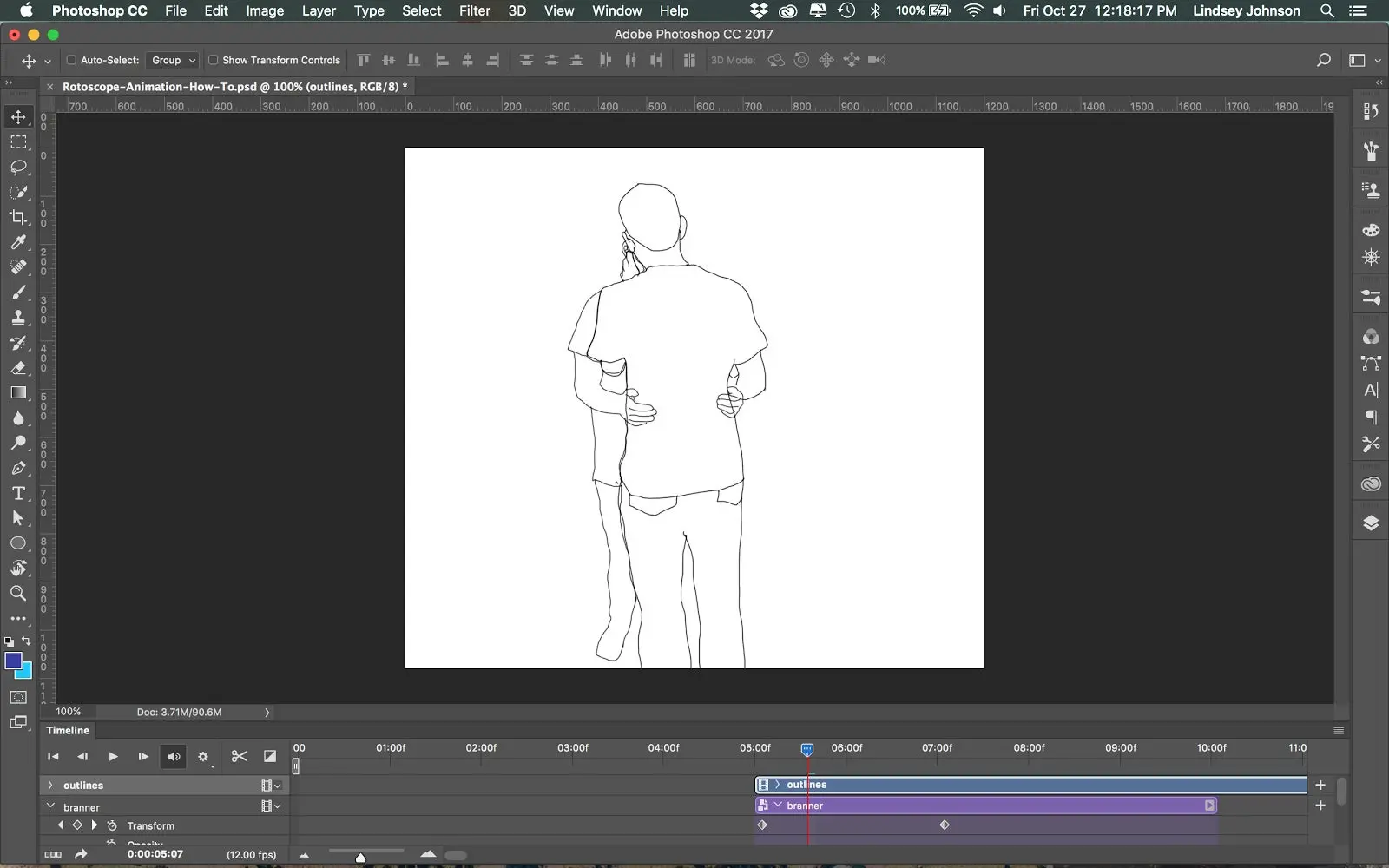 Moving Art: How to Create a Rotoscope Animation in Photoshop CC