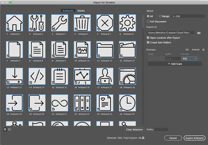 How to create SVG icons for icon fonts | Adobe Blog