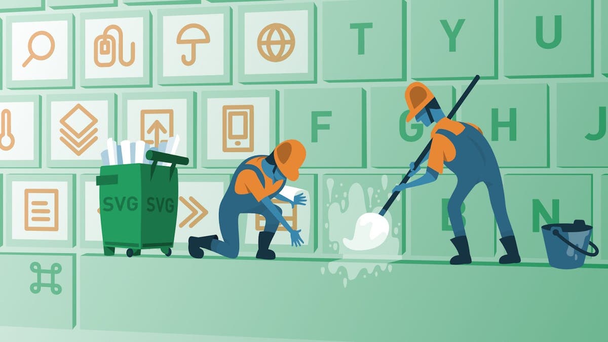 How to create SVG icons for icon fonts