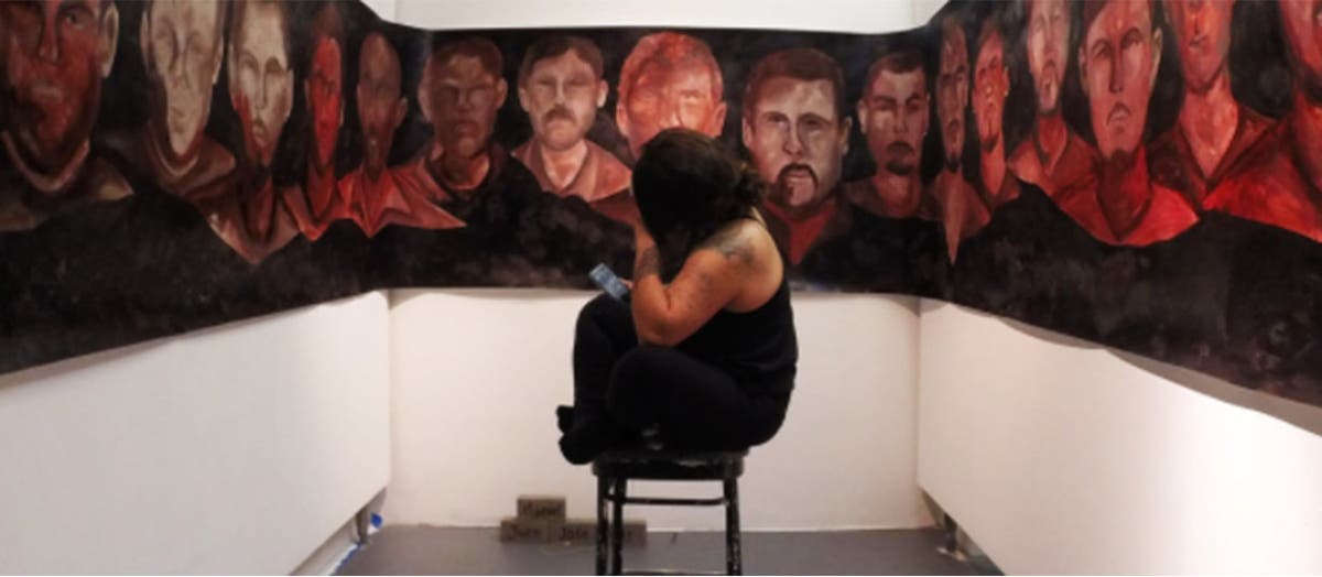 Meet the DACA Recipient Painting to Show that No Human is Illegal