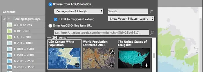 Esri‘s ArcGIS Maps integration for Adobe Creative Cloud