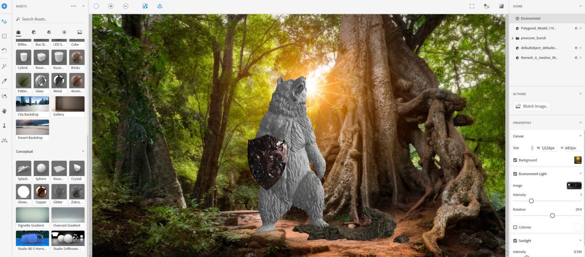 Scan Real World Objects into Adobe Dimension with the HP Z 3D Camera