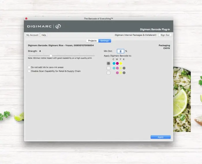 Digimarc Barcode Integration with Adobe Creative Cloud