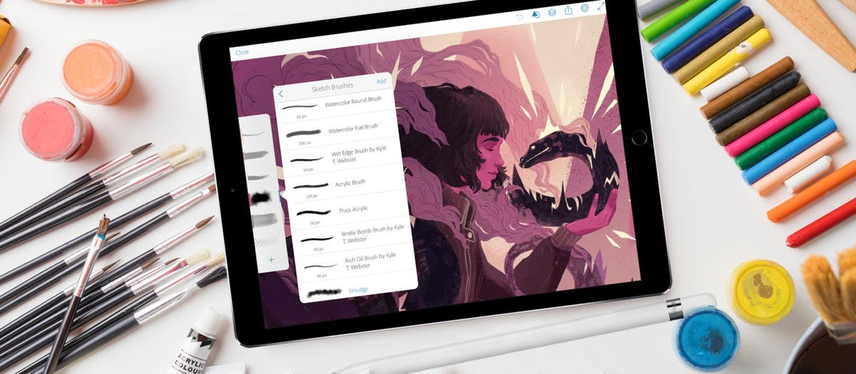 Illustrators can Go Big with the Latest Mobile Features