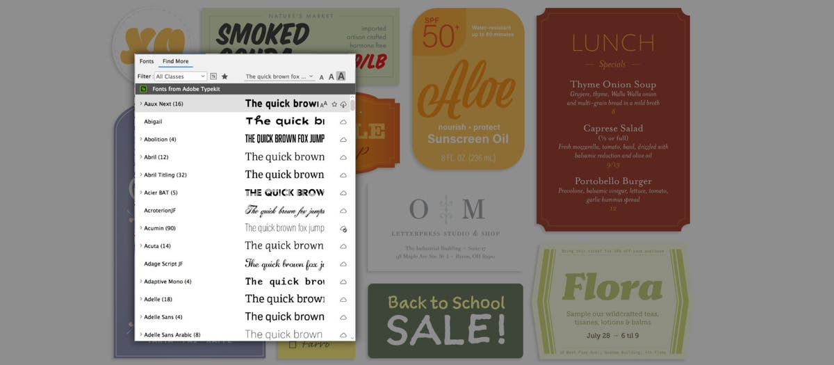 Type Innovations Coming to InDesign CC and Illustrator CC