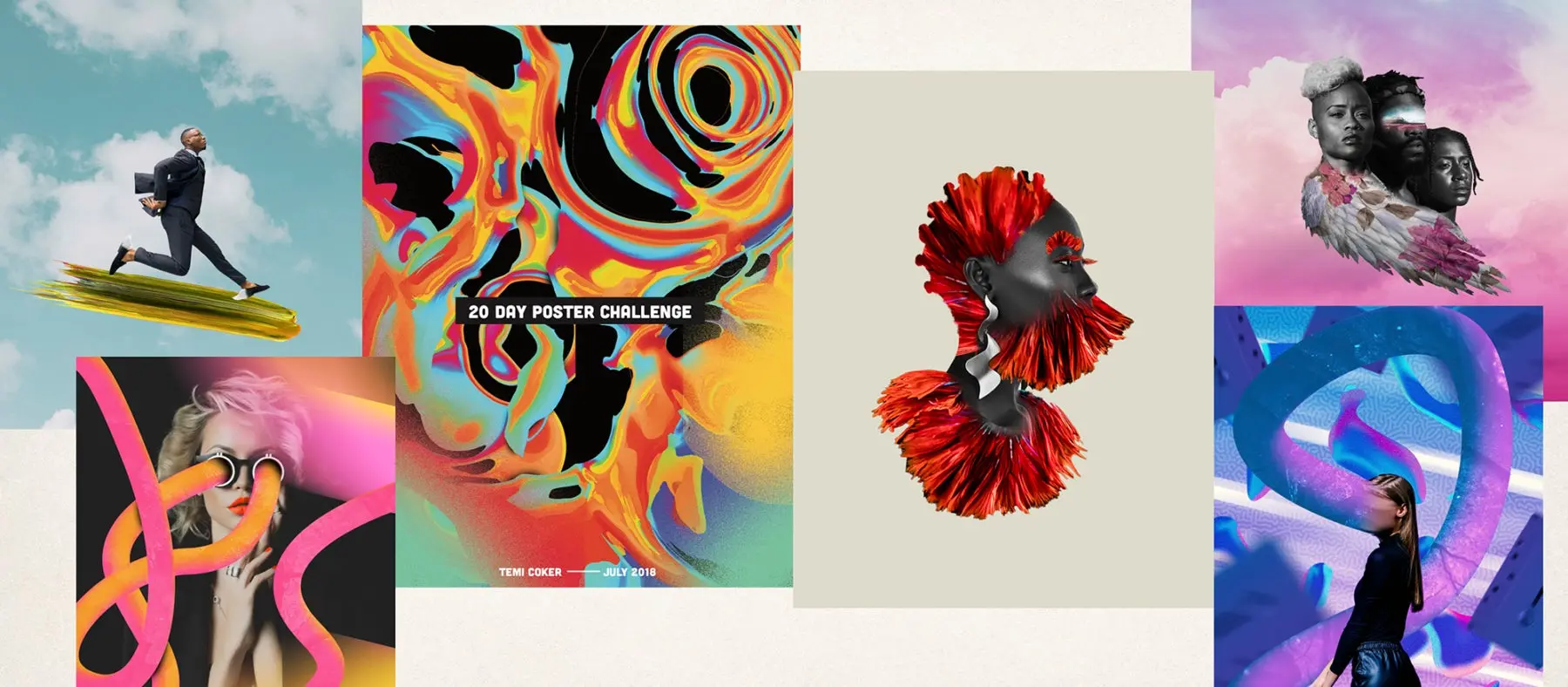 Temi Coker — 20 days of Posters