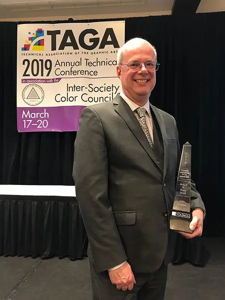 Adobe’s Mike Scrutton Wins Prestigious Print Industry Award