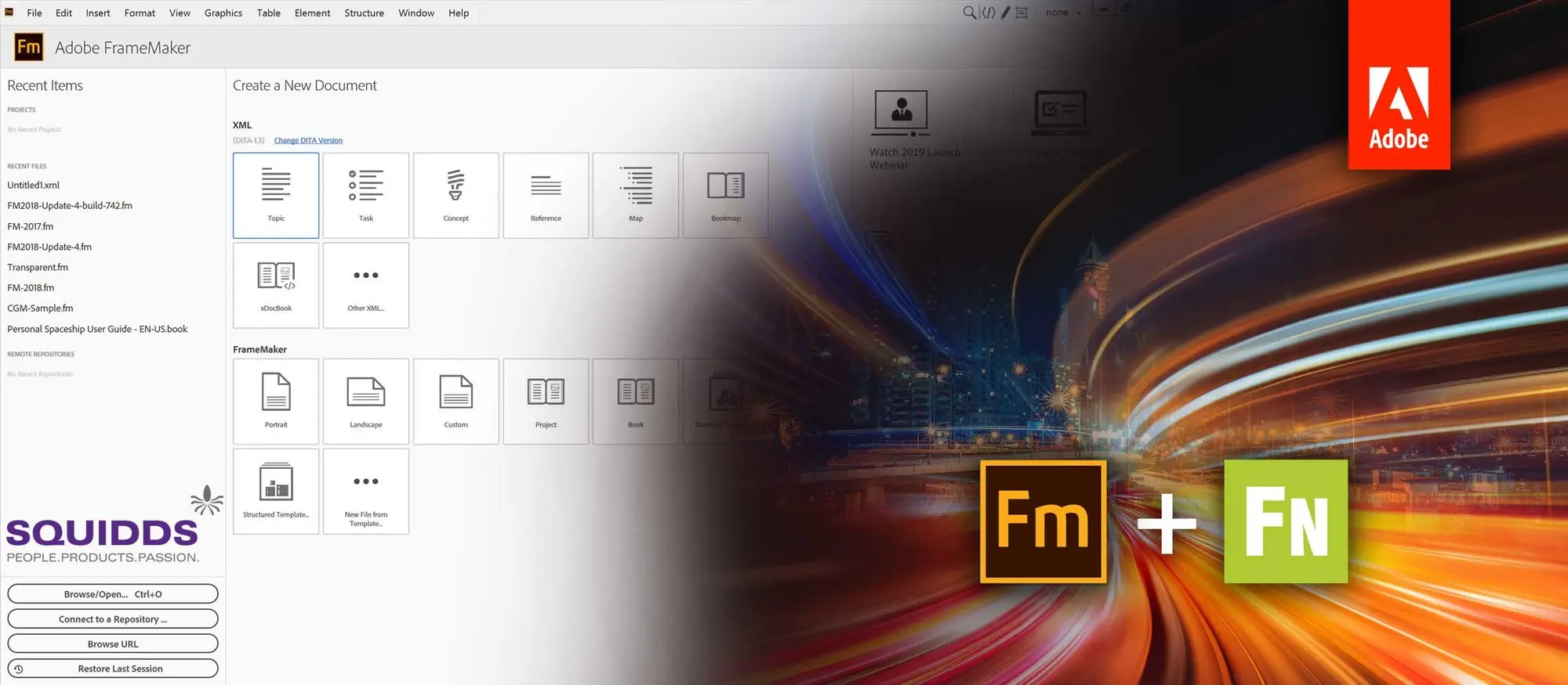 [Adobe & Partner] SQUIDDS FINALYSER for Adobe FrameMaker