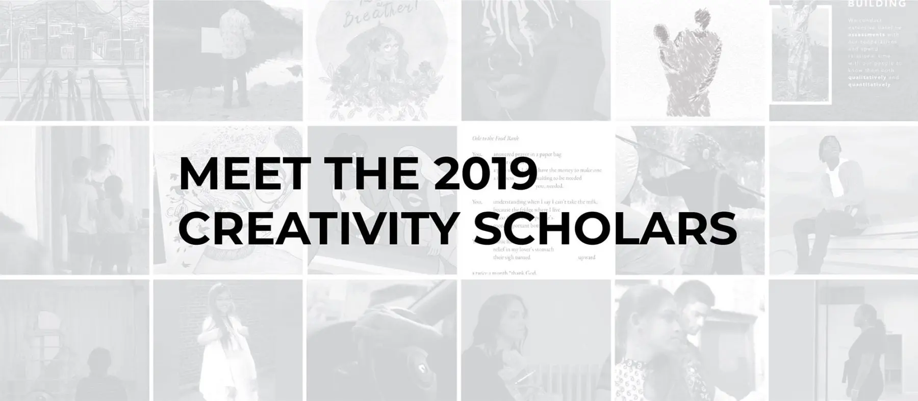 Meet the 2019 Adobe Creativity Scholars