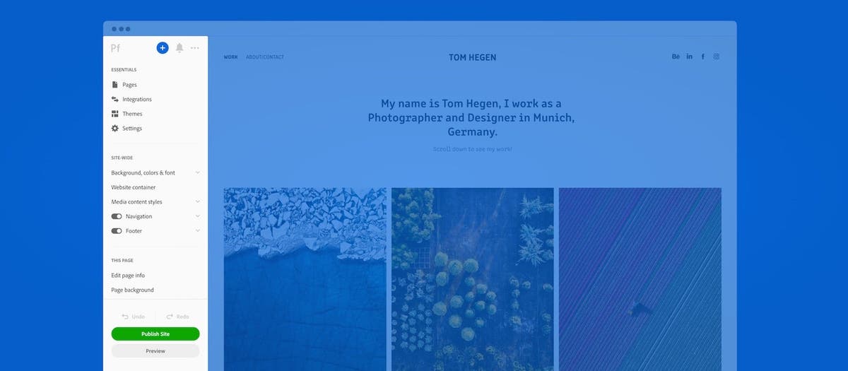 Introducing Adobe Portfolio’s New Interface