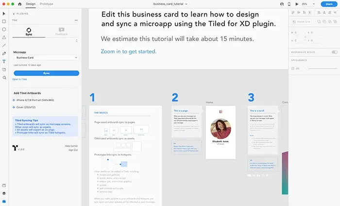 Tiled Plugin for Adobe XD: Elevate Prototyping with Rich Media and ...