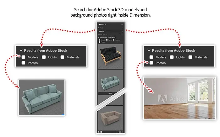 Visualize Textile Designs Or Patterns On 3d Objects With Adobe Dimension