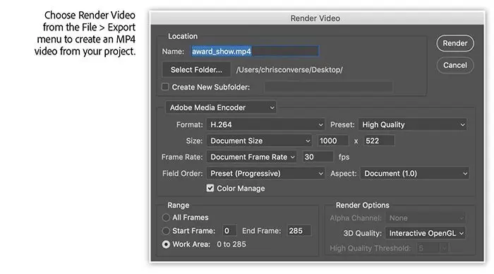 Add Motion to Still Images with Adobe Stock and Photoshop