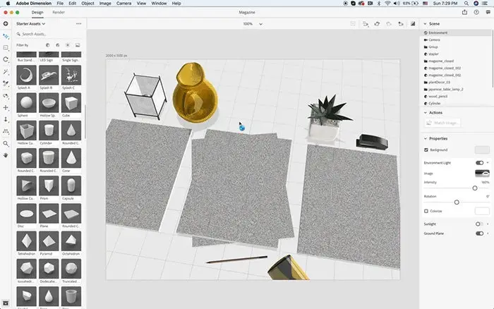 Adobe Dimension Tutorial: Creating 3D Brand Identities with Simoul Alva