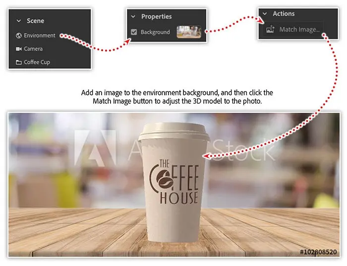 Create Realistic 3D Mock-ups with Adobe Stock and Dimension