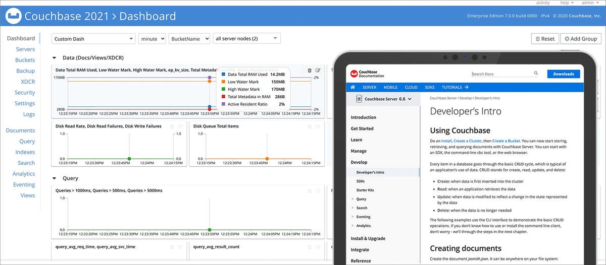NoSQL database provider Couchbase becomes design centric from within